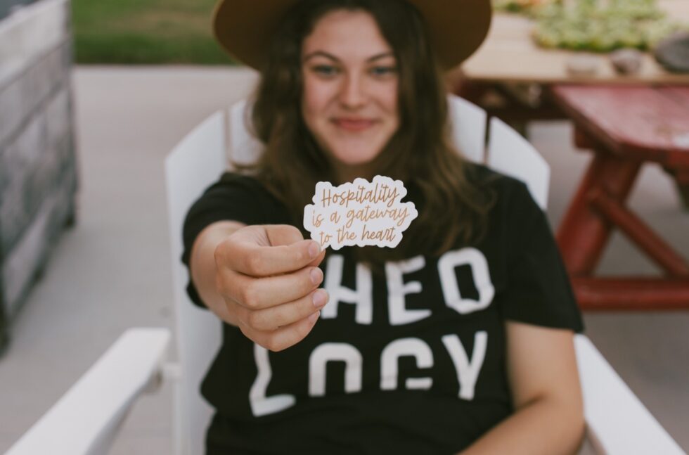 Hospitality Sticker - Phylicia Masonheimer