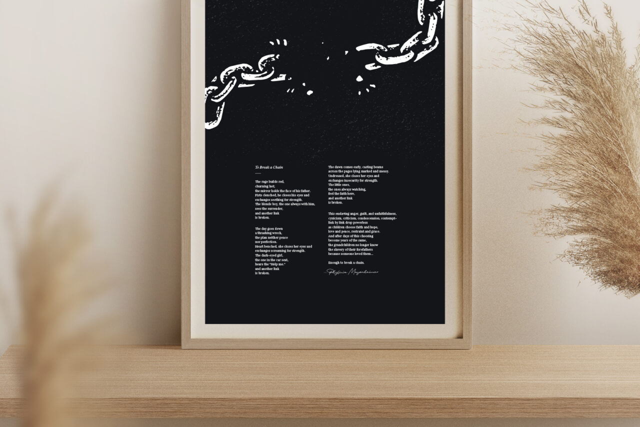 To Break a Chain Poster - Phylicia Masonheimer