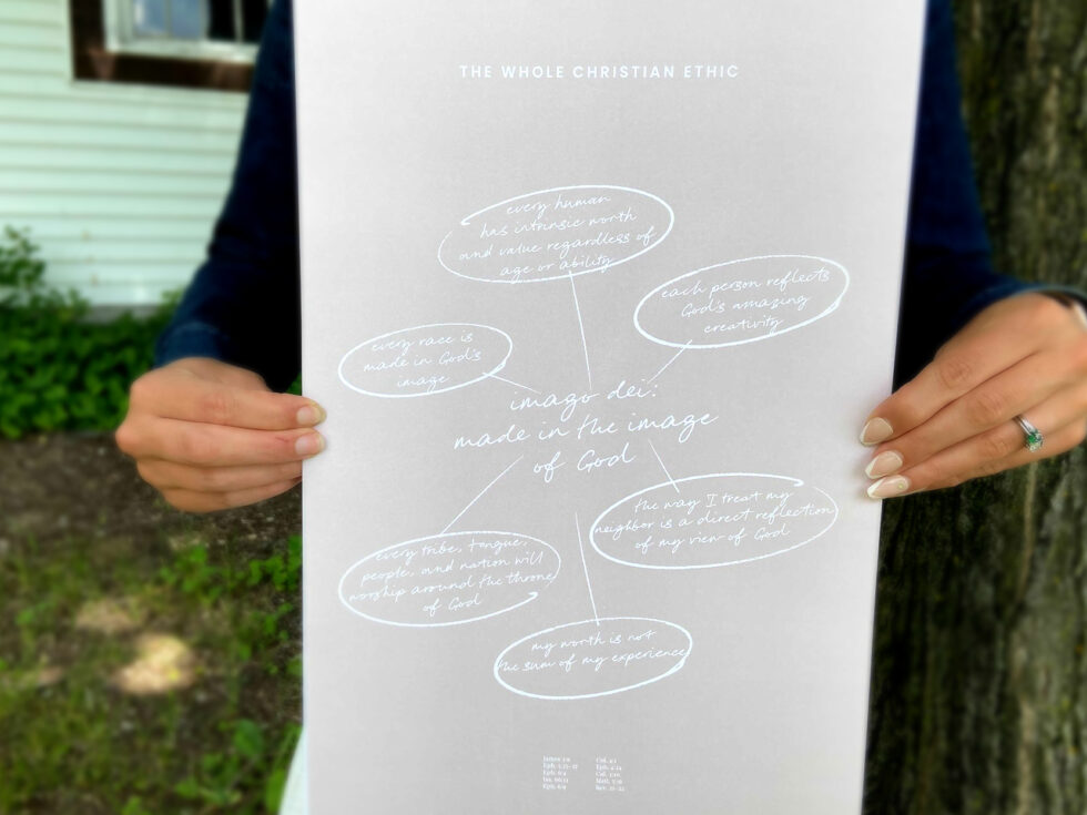 The Whole Christian Ethic Poster - Phylicia Masonheimer